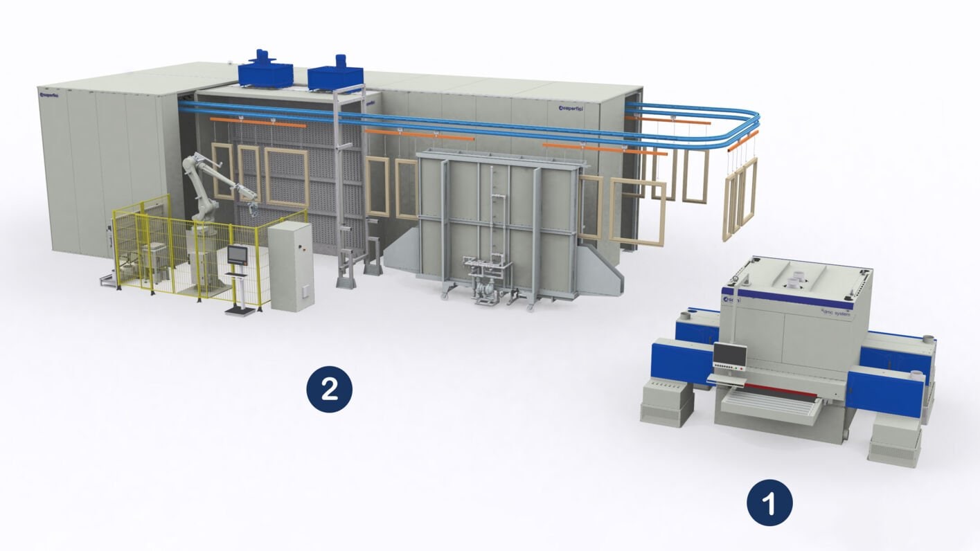 SCM SURFACE TECHNOLOGIES: Complete solution for Windows and Doors finishing