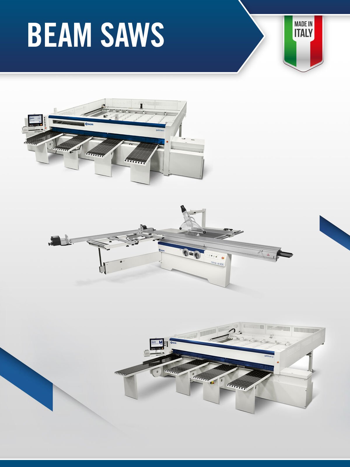 SCM | Beam Saws technologies