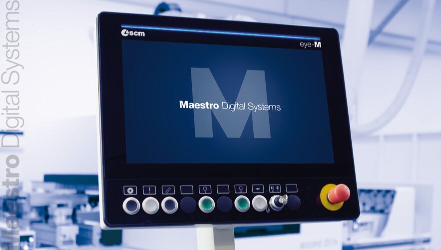 SCM launches its new IoT platform for the woodworking industry at the ...