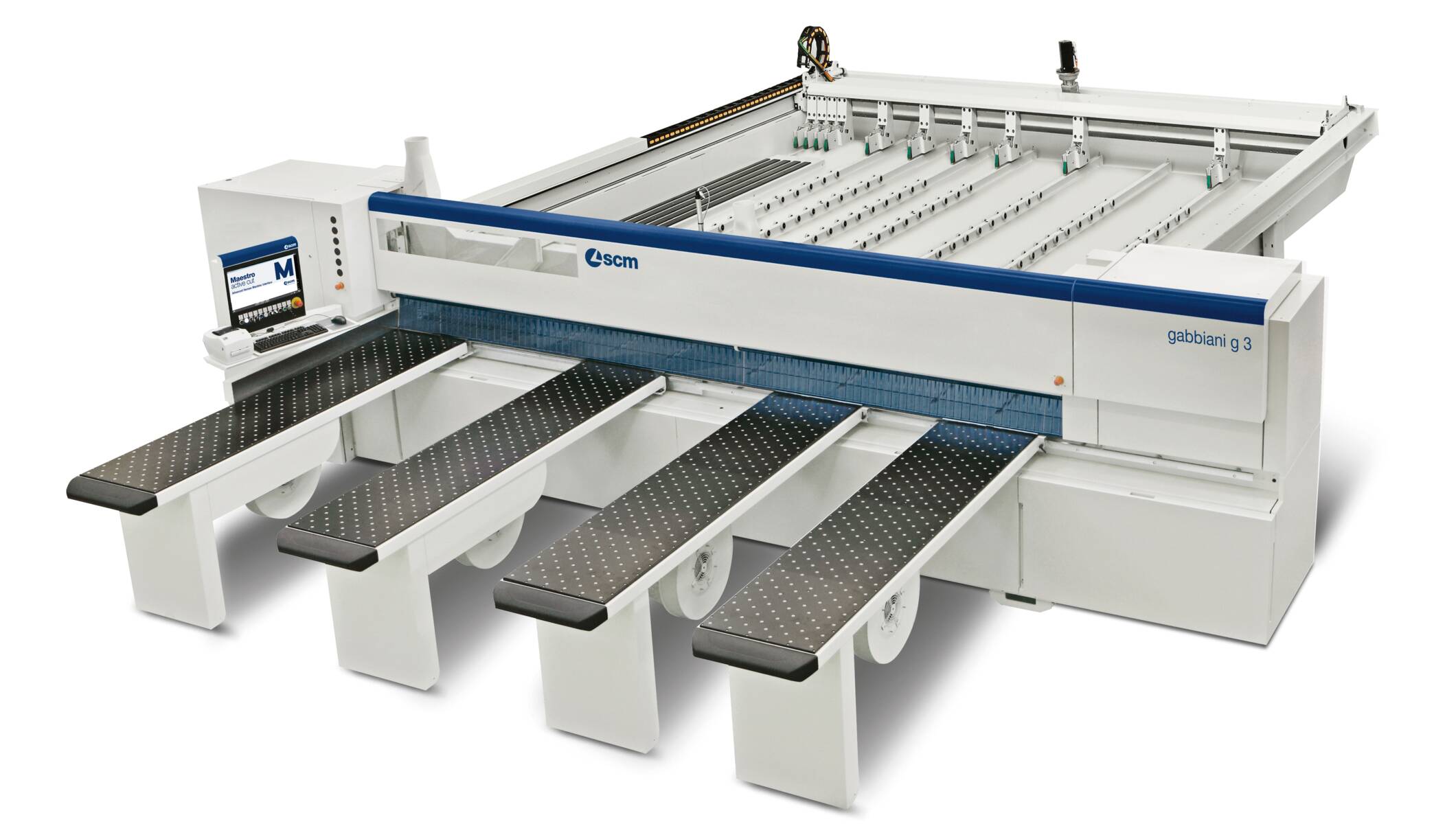 Automatic Single-Blade Beam Saw Gabbiani G 3 - SCM Group